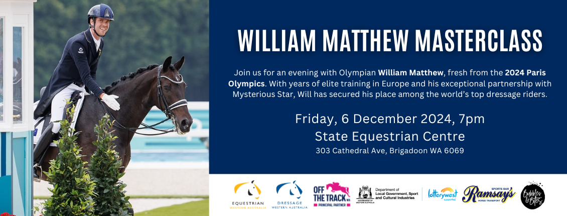 William Matthew Masterclass | Equestrian Western Australia